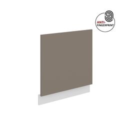 K&uuml;chen-Preisbombe Frontblende f&uuml;r integrierten Geschirrsp&uuml;ler 60 cm ARIA Sandgrau + Weiss matt
