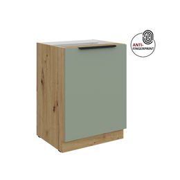 K&uuml;chen-Preisbombe K&uuml;chen Unterschrank 60 K&uuml;che ARIA Aquamarin matt Anti Fingerprint K&uuml;chenzeile