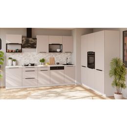 K&uuml;chen-Preisbombe K&uuml;che COMO LOFT 280 + 180 cm K&uuml;chenzeile K&uuml;chenblock Einbauk&uuml;che Kaschmir Wei&szlig;