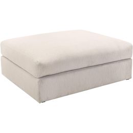 Polsterhocker OTTO HOME, B:101cm H:52cm T:97cmcreme, 100% Polyester, Hocker, "Soft&Cosy XL, B: 101 cm - OTTO. Verl&auml;ssliche Qualit&auml;t.", Mega-Hocker,