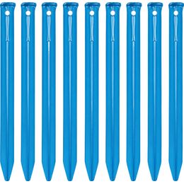 Berger BasePeg V-Profil Zelthering 23 cm aus Aluminium f&uuml;r gemischte B&ouml;den, 10er-Pack - Zeltheringe & Abspannmaterial