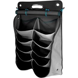 Thule Schuhorganizer mit 10 Schuhtaschen f&uuml;r Wohnmobil und Caravan schwarz/grau - Ordnungssysteme