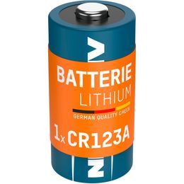 Ansmann CR123A / CR17335 Lithium-Batterie 3 V 1er Blister - Kleinbatterien