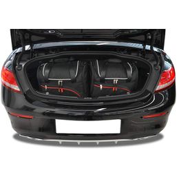 KJUST 4-teiliges Kofferraumtaschen-Set f&uuml;r Mercedes-Benz C-Klasse Cabriolet A205 2016&ndash;2021 - Organizer und Taschen