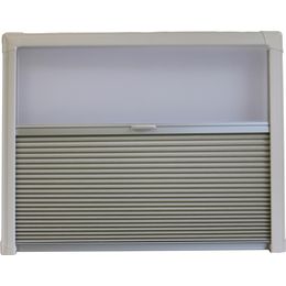 REMIS REMIbase II Kombi-Plissee-Rollo Fensterrollo stufenlos einstellbar 477 x 440 mm - Rollos & Verdunkelung