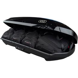 KJUST 4-teiliges Dachboxtaschen-Set f&uuml;r Audi Original-Dachbox mit 310 Liter - Organizer und Taschen
