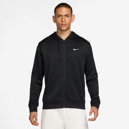 Kapuzensweatshirt Nike "M NK DF HYVERSE FLC FZ HD (Consumer Facing Name TBD)", Herren, Gr. L, schwarz, schwarz,, Obermaterial: 100% Polyester, Sweatshirts, aus Polyester, sportlicher Schnitt
