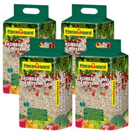 Floragard Erdbeer- und Gem&uuml;semulch 80 L