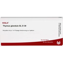 WALA Thymus Glandula Gl D 30 Ampullen 10X1 ml