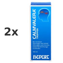 2x Calmvalera Hevert Tropfen 100 ml