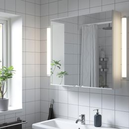 IKEA ENHET Spiegelschrank 2 T&uuml;ren