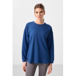 Langarm-Jersey-Tunika-Top