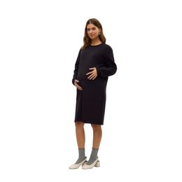 MAMALICIOUS - Trainingspullover Kleid f&uuml;r Damen, Umstandskleidung, leger (Schwarz)