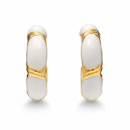 Bunte Emaille Ohrringe f&uuml;r Damen aus 925er Sterlingsilber BIPE032