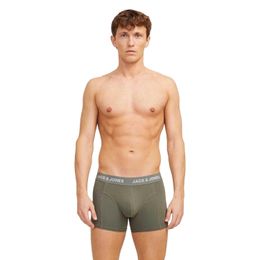 Jack & Jones Jack And Jones - Boxershorts f&uuml;r Herren (3er-Pack) (Agaven-Gr&uuml;n)