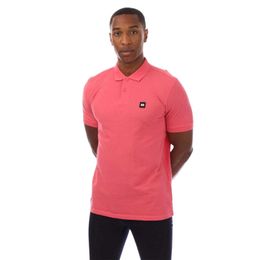 Weekend Offender - "Barnum" Poloshirt f&uuml;r Herren, kurz&auml;rmlig (Rosa)