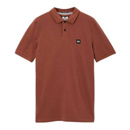 Weekend Offender - "Caneiros" Poloshirt f&uuml;r Herren (Rostfarben)
