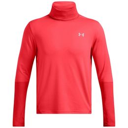 Under Armour - "Vanish" T-Shirt f&uuml;r Herren, Weiter Stehkragen (Rot)