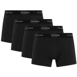 Ted Baker - Boxershorts f&uuml;r Herren (4er-Pack) (Schwarz)
