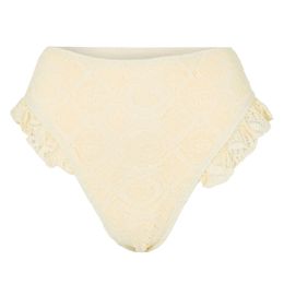 Brave Soul - Bikinih&ouml;schen f&uuml;r Damen, Hoch geschnitten (Gelb)