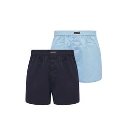 Lyle & Scott Lyle & Scott - Boxershorts f&uuml;r Herren (2er-Pack) (Blau/Kurzmantel)