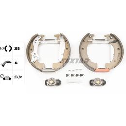 TEXTAR Bremsbackensatz Shoe Kit Pro 84049901 f&uuml;r RENAULT