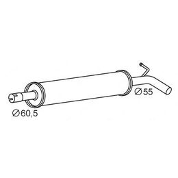 VEGAZ Vorschalld&auml;mpfer sks224 f&uuml;r Skoda