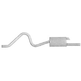VEGAZ Endschalld&auml;mpfer pgs31 hinten f&uuml;r Peugeot