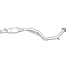 VEGAZ Mittelschalld&auml;mpfer mzs244 f&uuml;r MAZDA