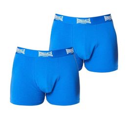 Lonsdale - Boxershorts f&uuml;r Herren (2er-Pack) (Blau)