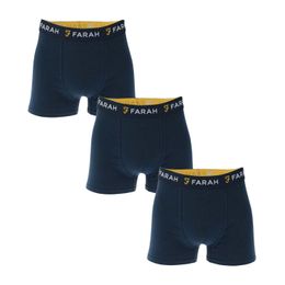 Farah - Boxershorts f&uuml;r Herren (3er-Pack) (Marine)