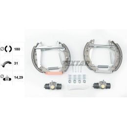 TEXTAR Bremsbackensatz Shoe Kit Pro 84018201 f&uuml;r VW Skoda