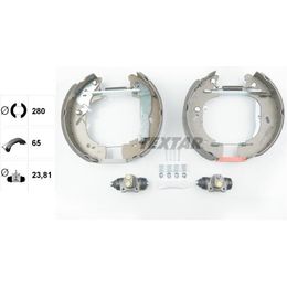 TEXTAR Bremsbackensatz Shoe Kit Pro 84054500 f&uuml;r Ford Opel RENAULT