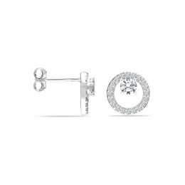 Damenohrringe Lichtkreis aus 925er Sterling Silber BIPE041