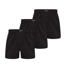 Lyle & Scott Lyle & Scott - Boxershorts f&uuml;r Herren, Regul&auml;r (3er-Pack) (Schwarz)