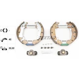 TEXTAR Bremsbackensatz Shoe Kit Pro 84024101 f&uuml;r Peugeot ALFA ROMEO TALBOT RENAULT