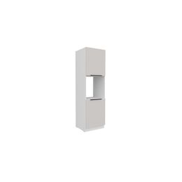 K&uuml;chen-Preisbombe K&uuml;chen Hochschrank 60 cm COMO Kaschmir + Wei&szlig; K&uuml;chenzeile K&uuml;chenblock K&uuml;che