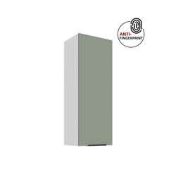 K&uuml;chen-Preisbombe K&uuml;che ARIA H&auml;ngeschrank 40 cm H&ouml;he 90 cm Aquamarin K&uuml;chenzeile Anti Fingerprint