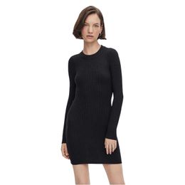 Pieces - T-Shirt-Kleid f&uuml;r Damen, Mini (Schwarz)