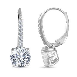 Damen Ohrh&auml;nger mit Zirkonia, 925 Sterling Silber BIPE019