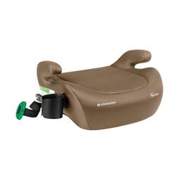 Kikkaboo Kindersitz, Sitzerh&ouml;hung i-Tip i-Size (125-150cm) ISOFIX, Armlehne dunkelbraun