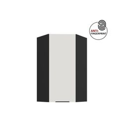 K&uuml;chen-Preisbombe K&uuml;che ARIA Eckh&auml;ngeschrank 60 cm, H&ouml;he 90 cm Weiss K&uuml;chenzeile Anti Fingerprint