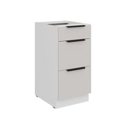 K&uuml;chen-Preisbombe K&uuml;chen Unterschrank 40 cm COMO Kaschmir Vollauszug Soft-Close K&uuml;che K&uuml;chenzeile