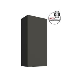 K&uuml;chen-Preisbombe K&uuml;che ARIA H&auml;ngeschrank 50 cm H&ouml;he 90 cm Graphite K&uuml;chenzeile Anti Fingerprint