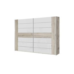 H&ouml;ffner Schwebet&uuml;renschrank Wakefield wei&szlig; Ma&szlig;e (cm): B: 281 H: 215 T: 62.0 &raquo; H&ouml;ffner