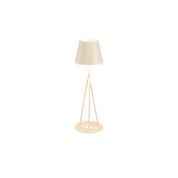 KHG Akku-Tischleuchte beige Ma&szlig;e (cm): H: 36 &Oslash;: 12 &raquo; H&ouml;ffner