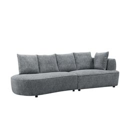 U.N.O uno Einzelsofa Haku grau Ma&szlig;e (cm): B: 260 H: 70 T: 101.0 &raquo; H&ouml;ffner