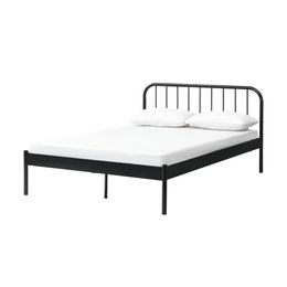 H&ouml;ffner Metallbett Elaris &brvbar; schwarz &brvbar; Ma&szlig;e (cm): B: 147 H: 91 T: 208.5 &raquo; H&ouml;ffner