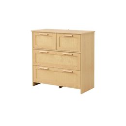 H&ouml;ffner Kommode &brvbar; holzfarben &brvbar; Ma&szlig;e (cm): B: 80 H: 80 &raquo; H&ouml;ffner