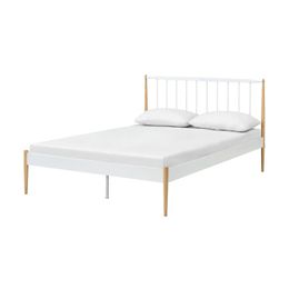 H&ouml;ffner Metallbett Westvale wei&szlig; Ma&szlig;e (cm): B: 147 H: 99 T: 208.5 &raquo; H&ouml;ffner